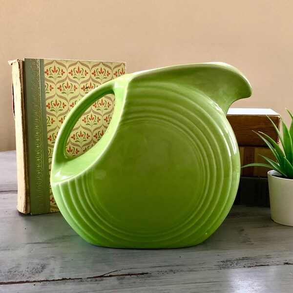 Fiestaware Pitcher - Etsy