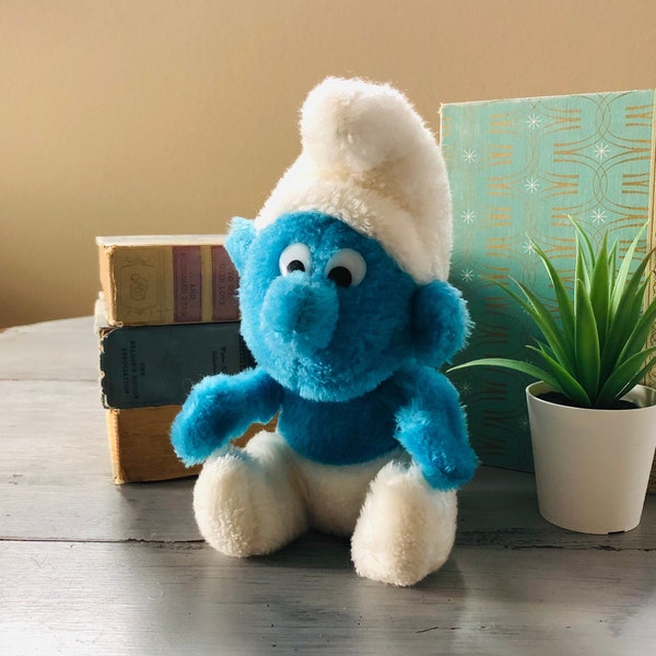 Smurfs Vintage Plush - Etsy