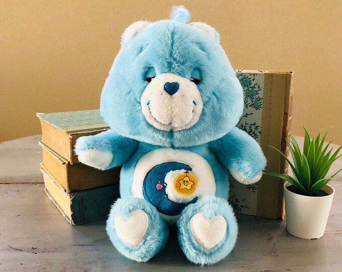 Vintage 2000's 20th Anniversary Edtion Bedtime Bear Care Bear Retro ...