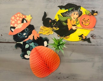 Retro Halloween Bulletin Board - Etsy