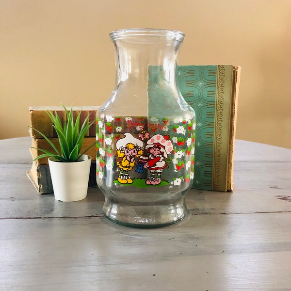 Vintage Strawberry Shortcake Pitcher - Etsy