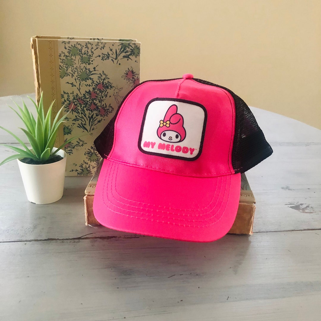 Sanrio My Melody Hat| Sanrio Retro Style Trucker Hat | 80s Style Hello ...