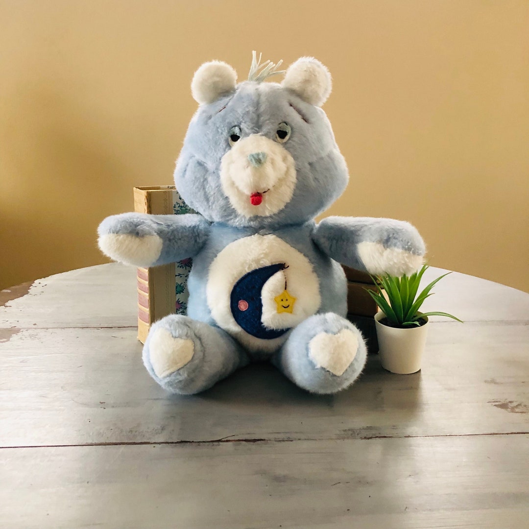 Vintage 1980's Handmade Bedtime Bear Retro Care Bear | Vintage Beadtime ...