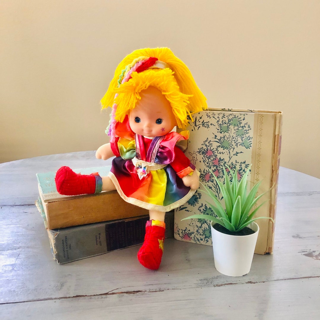 Vintage 1980's Rainbow Brite Dress-up Doll Vintage Rainbow Brite Plush ...