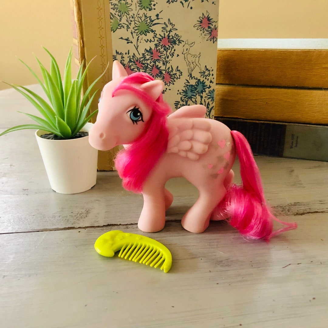 Vintage 1980's My Little Pony Heart Throb Pegasus G1 1980's My Little ...