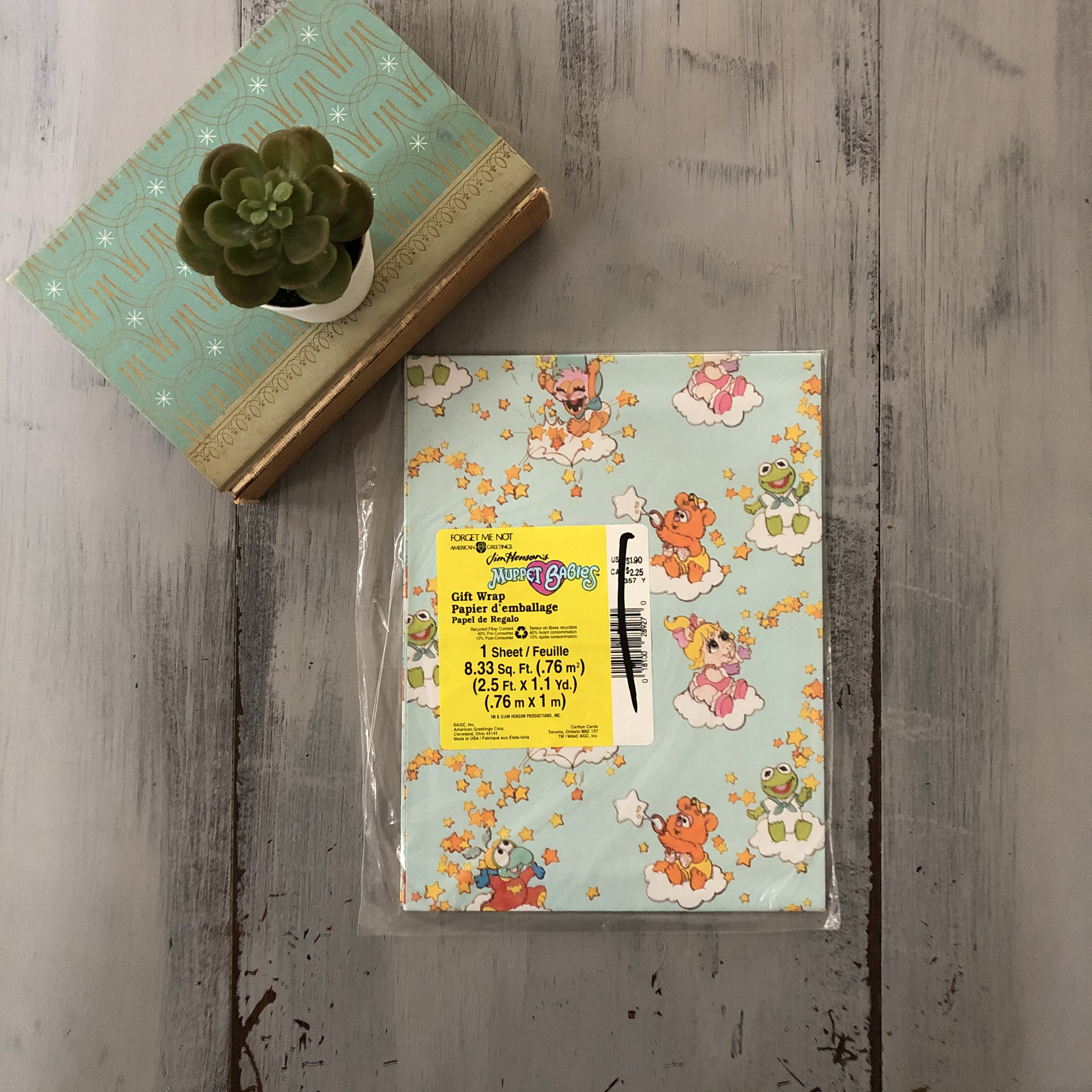 Vintage 1980's Muppet Babies Gift Wrap 80's Muppet | Etsy