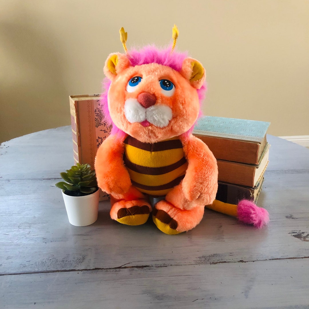 Vintage 1980's Wuzzles Bumblelion Plush 1980's Wuzzels Stuffed Animal ...