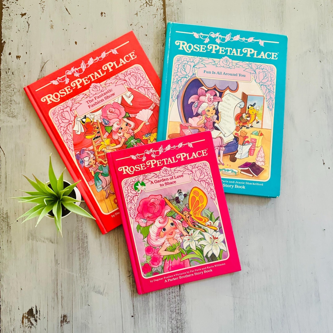 Vintage 1980's Rose-petal Place Rose Petal Book Rose Petal Place Doll ...