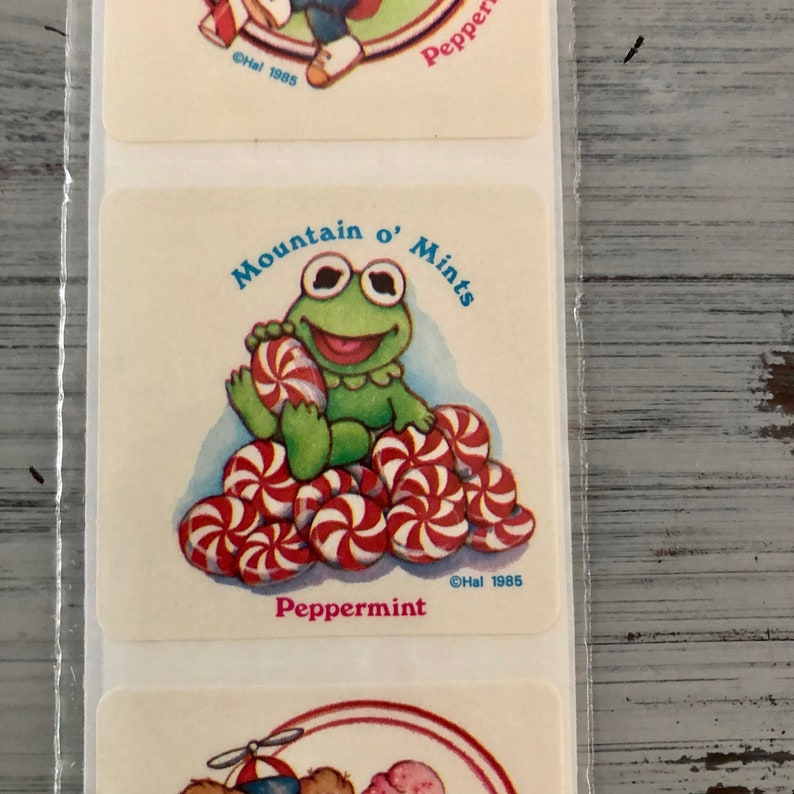 Vintage 1980's Muppet Babies Stickers 80's Scratch - Etsy