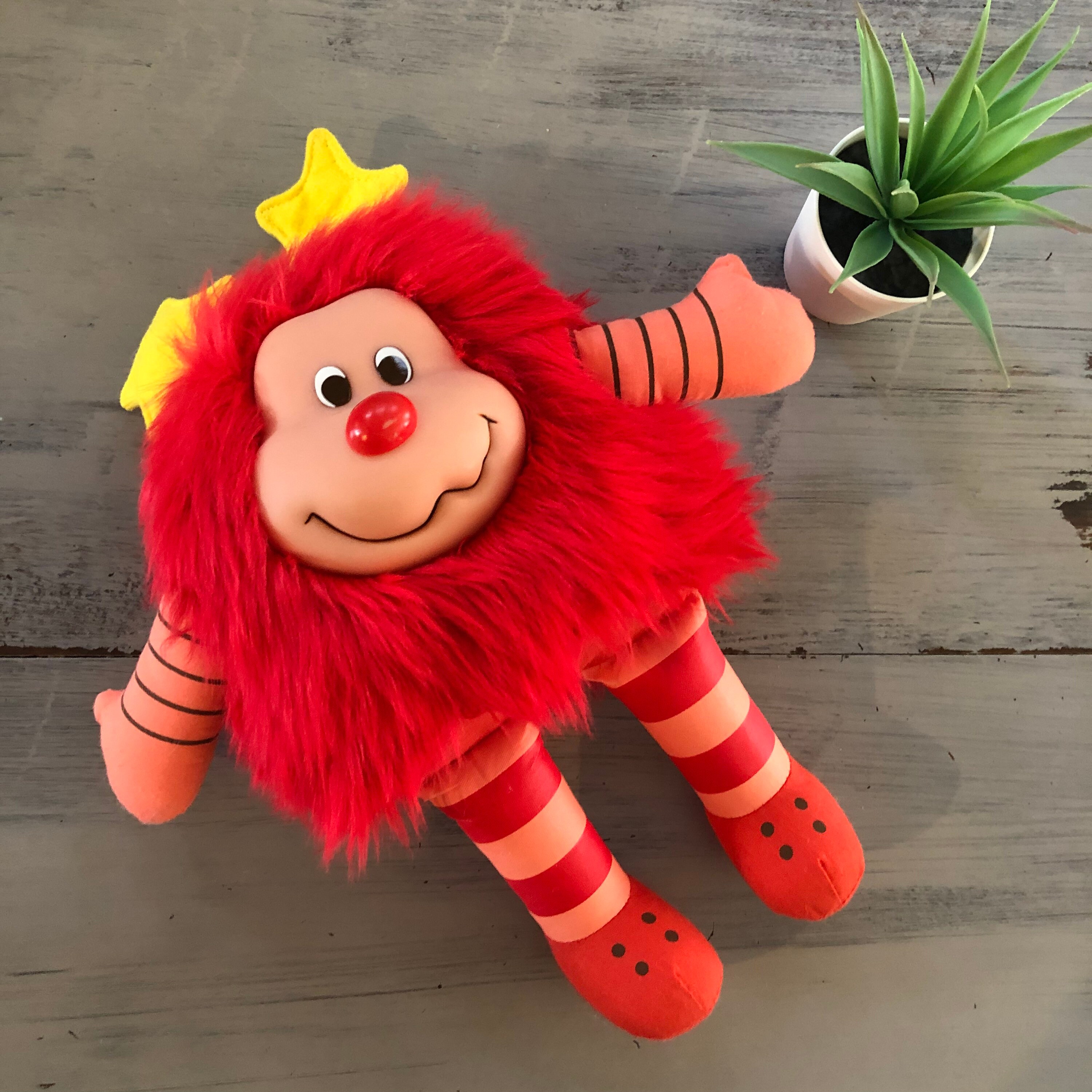 Vintage 2000's Re-release Rainbow Brite Romeo Sprite Plush - Etsy