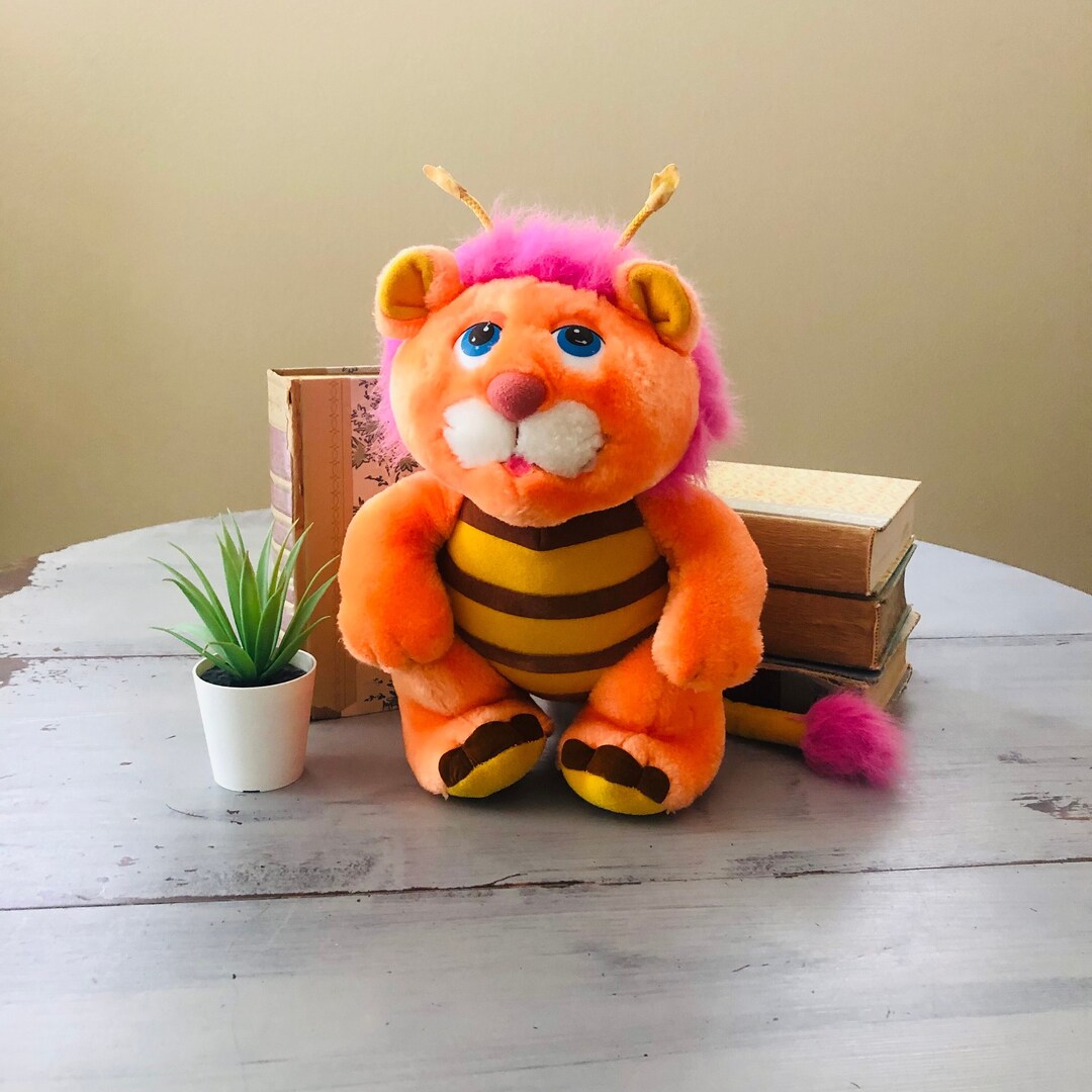 Vintage 1980's Wuzzles Bumblelion Plush 1980's Wuzzels Stuffed Animal ...