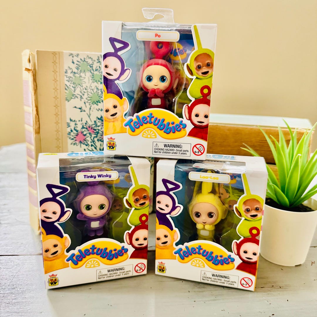 Vintage Style Teletubbies Minis | Retro Style TLS Teletubbies Figures ...
