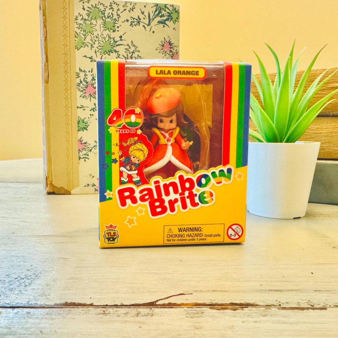 40th Anniversary Rainbow Brite Mini Figure | TLS Series 2 Cheebee ...