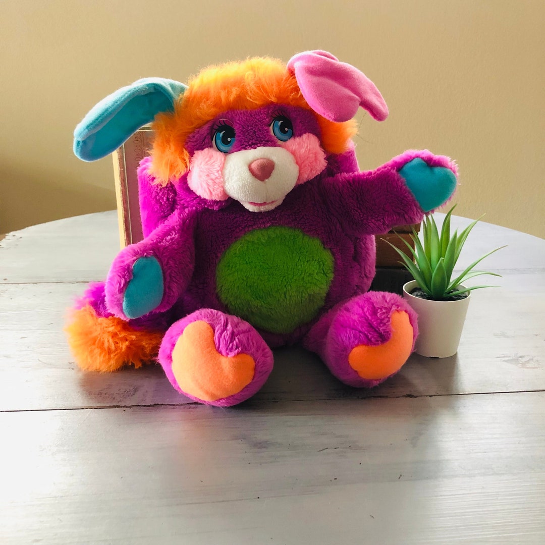 Vintage 1980's Popples Pancake Popple 80's Purple - Etsy