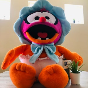 Vintage 2000's Large Size Animal Muppet Babies Plush Retro Jim Henson ...