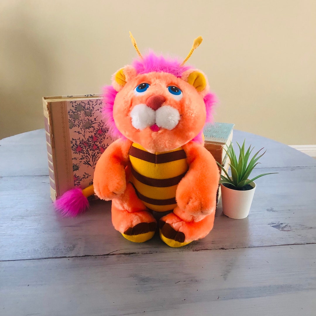 Vintage 1980's Wuzzles Bumblelion Plush 1980's Wuzzels Stuffed Animal ...