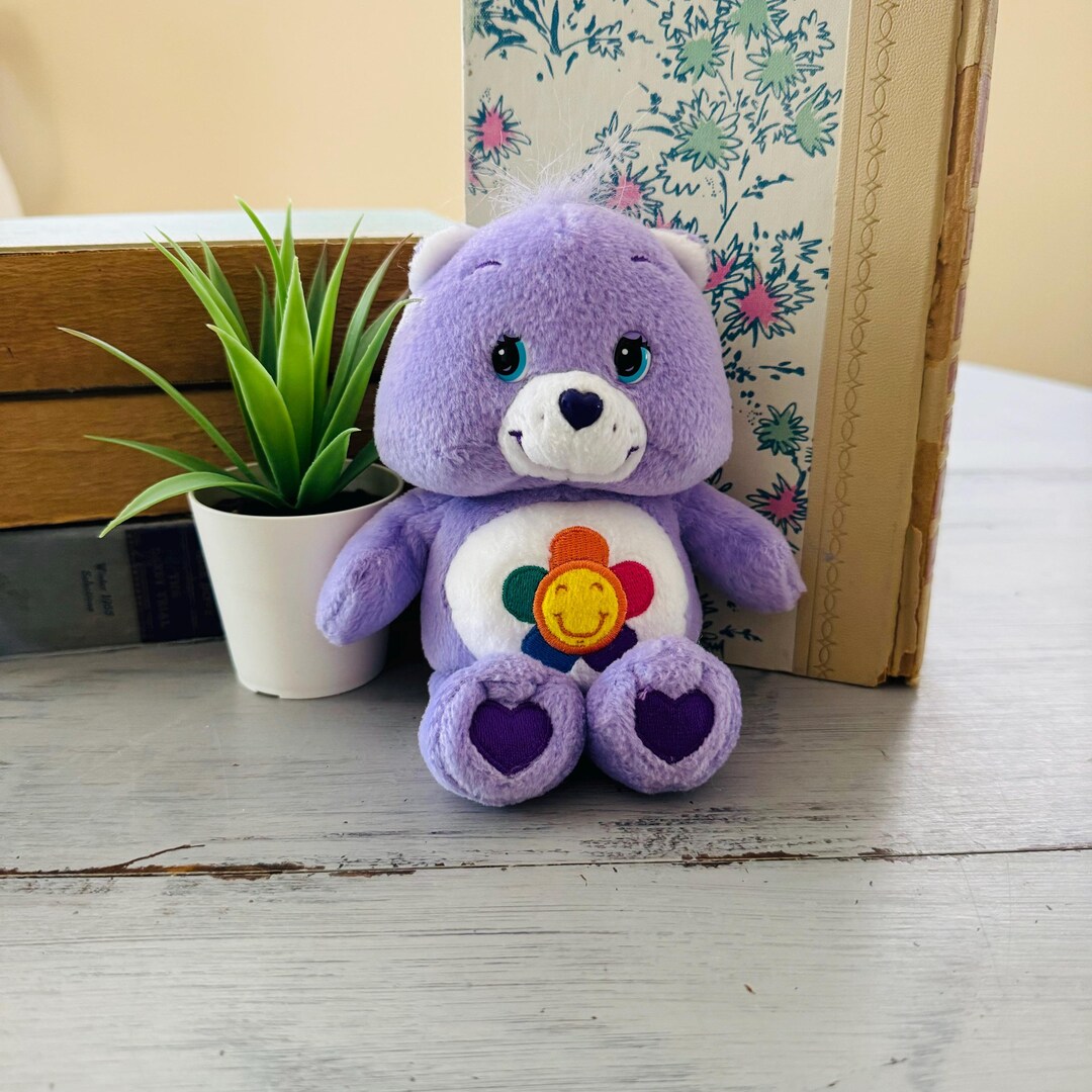 Vintage 2000's Collector's Edition Harmony Care Bear Plush | Retro Talking Care Bear Harmony ...