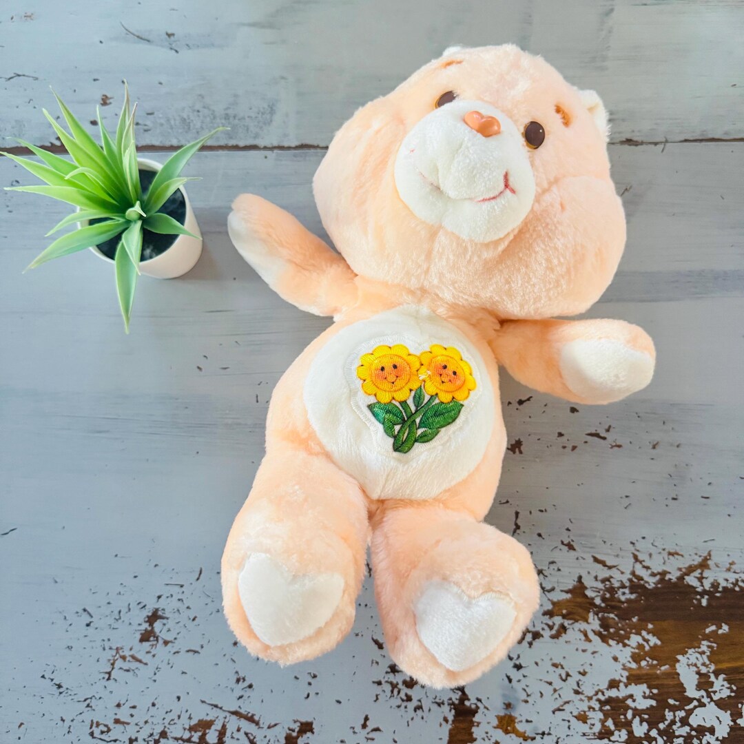 Vintage 1980's Friend Bear Retro Care Bear Original Care Bear Friend ...