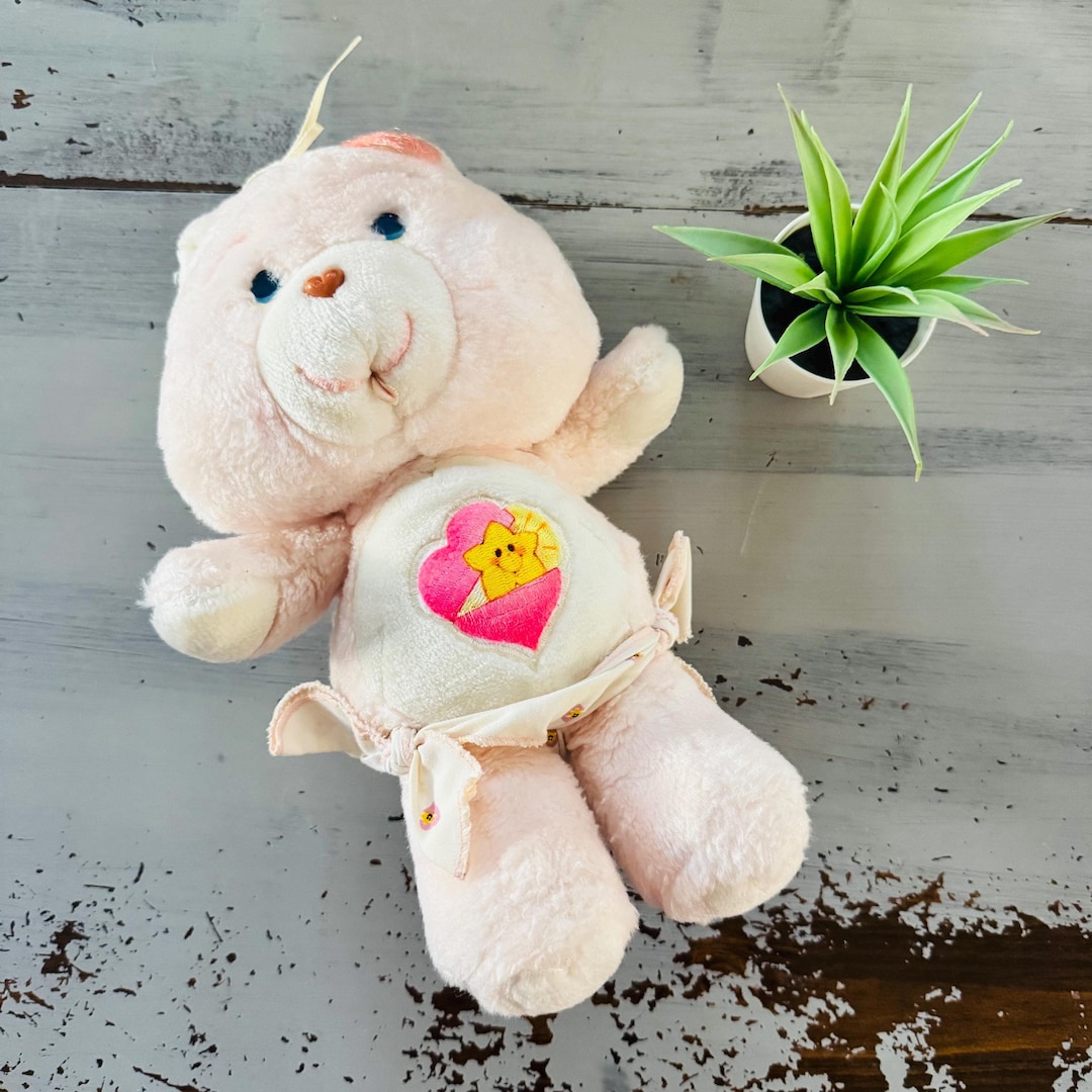 Vintage 1980's Baby Hugs Retro Care Bear Original Care Bear Plush Retro ...