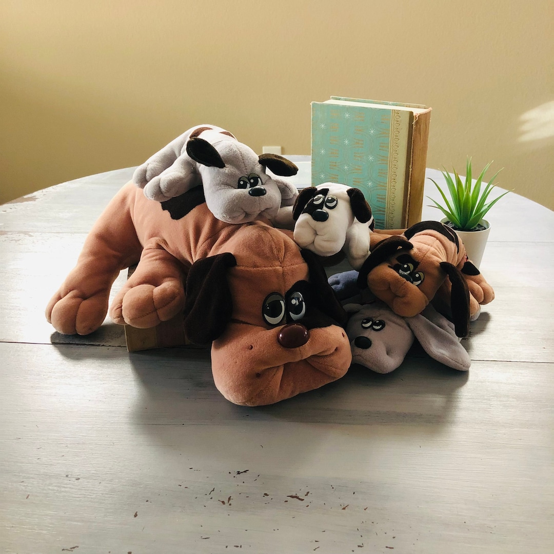 Vintage 1980's Pound Puppies Plush | Retro Pound Puppies Stuffed Animal ...