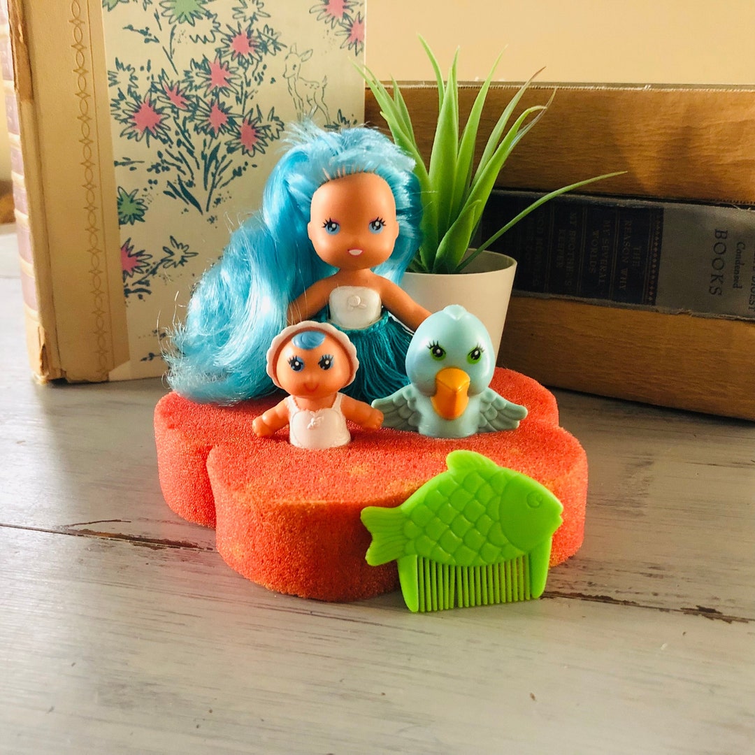 Vintage 1980's Sea Wees Tropigals Camille, Baby Cascade & Pelly, Comb ...