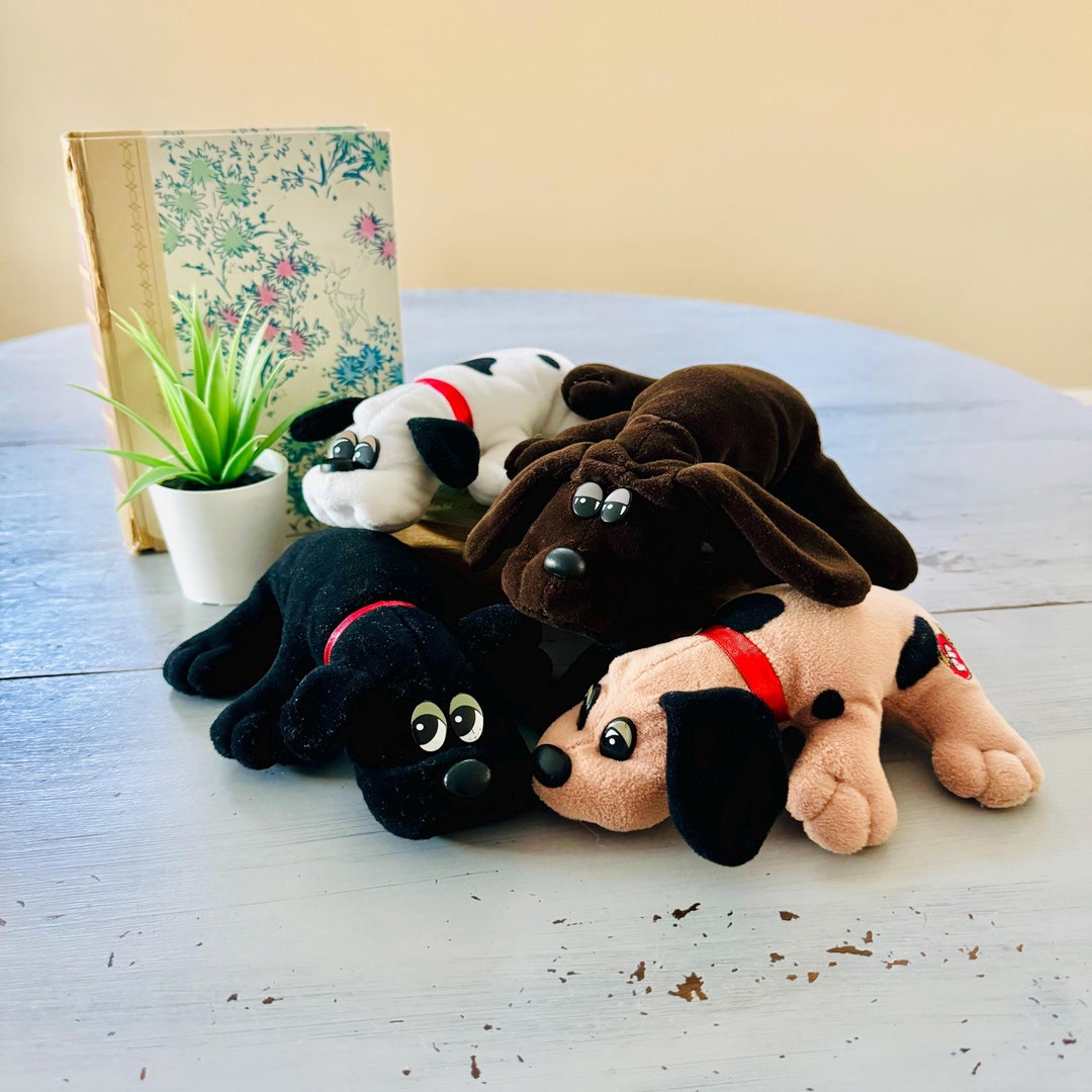 Vintage 1980's Pound Puppies Plush | Retro Pound Puppies Stuffed Animal ...