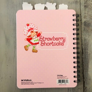 Vintage Style Strawberry Shortcake Spiral Notebook Journal Strawberry ...