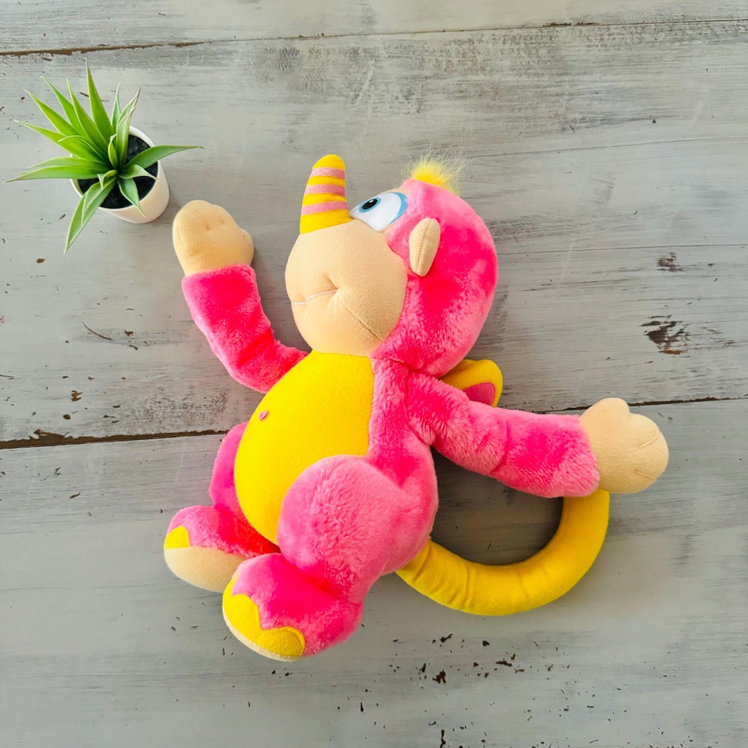 Vintage 1980's Wuzzles Rhinokey Plush 1980's Wuzzels Suffed Animal ...