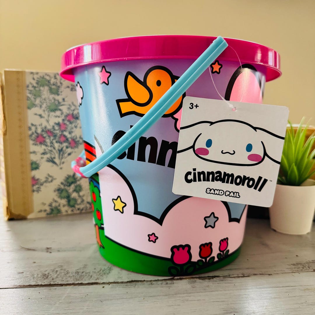 Sanrio Cinnamoroll Beach Bucket | Retro Style Sanrio Cinnamoroll ...