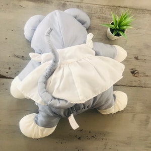 Vintage 1980's Puffalump Mouse 1986 Fisher Price Puffalump Gray Mouse ...