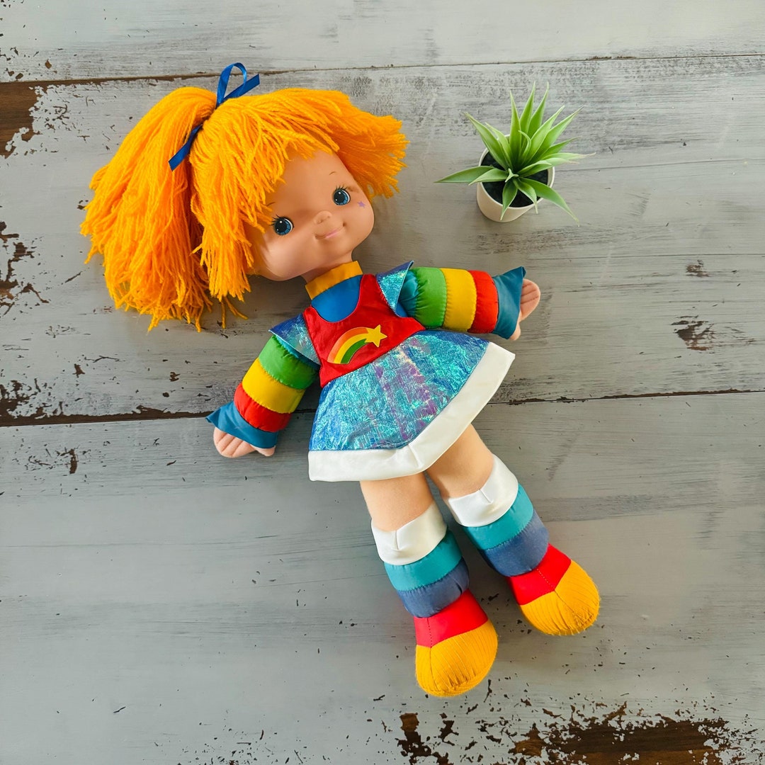 Vintage 1980's Rainbow Brite Doll Full Size Vintage Rainbow Brite Doll ...