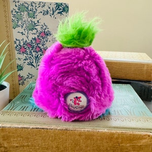 Vintage 1980's Popples Puffling Popple 80's Blue Puffling Popple Plush ...