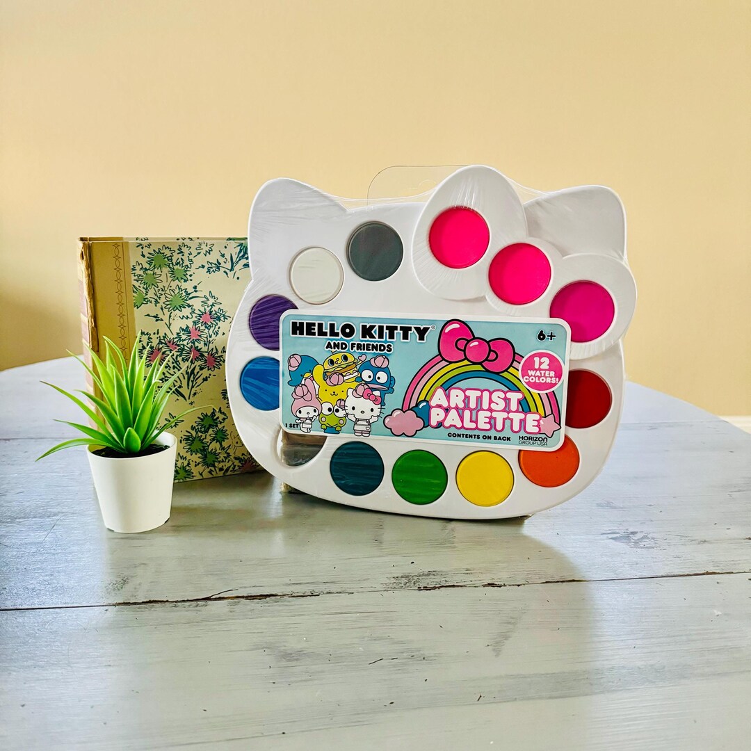 Sanrio Hello Kitty and Friends Watercolor Artist Palette Hello Kitty ...