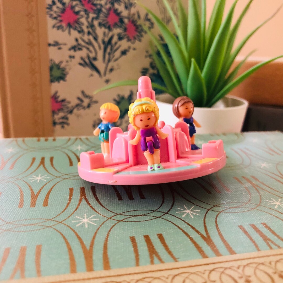 Vintage 1990s Polly Pocket Merry-go-round Pals Polly Pocket Wee Willie ...