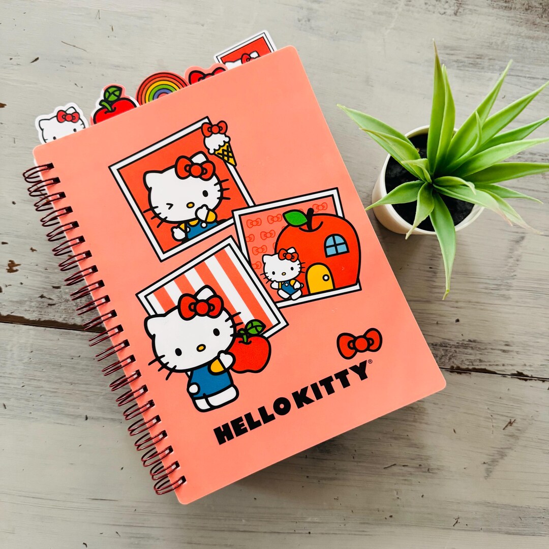 Sanrio Hello Kitty and Friends Journal | Sanrio Hello Kitty Spiral Notebook With Tabs | Badtz ...