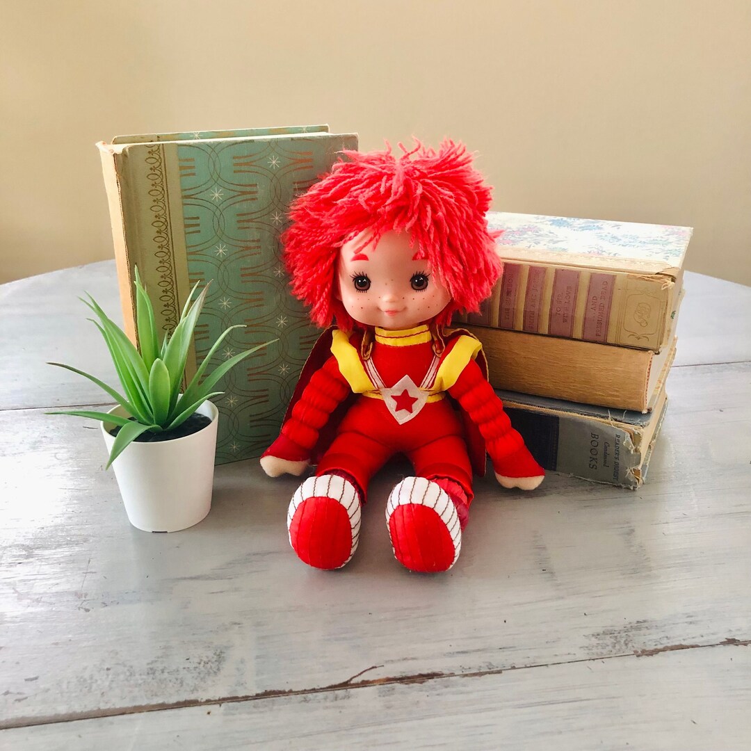Vintage 2000's Re-release Red Butler Color Kid Doll Red Butler Poseable ...