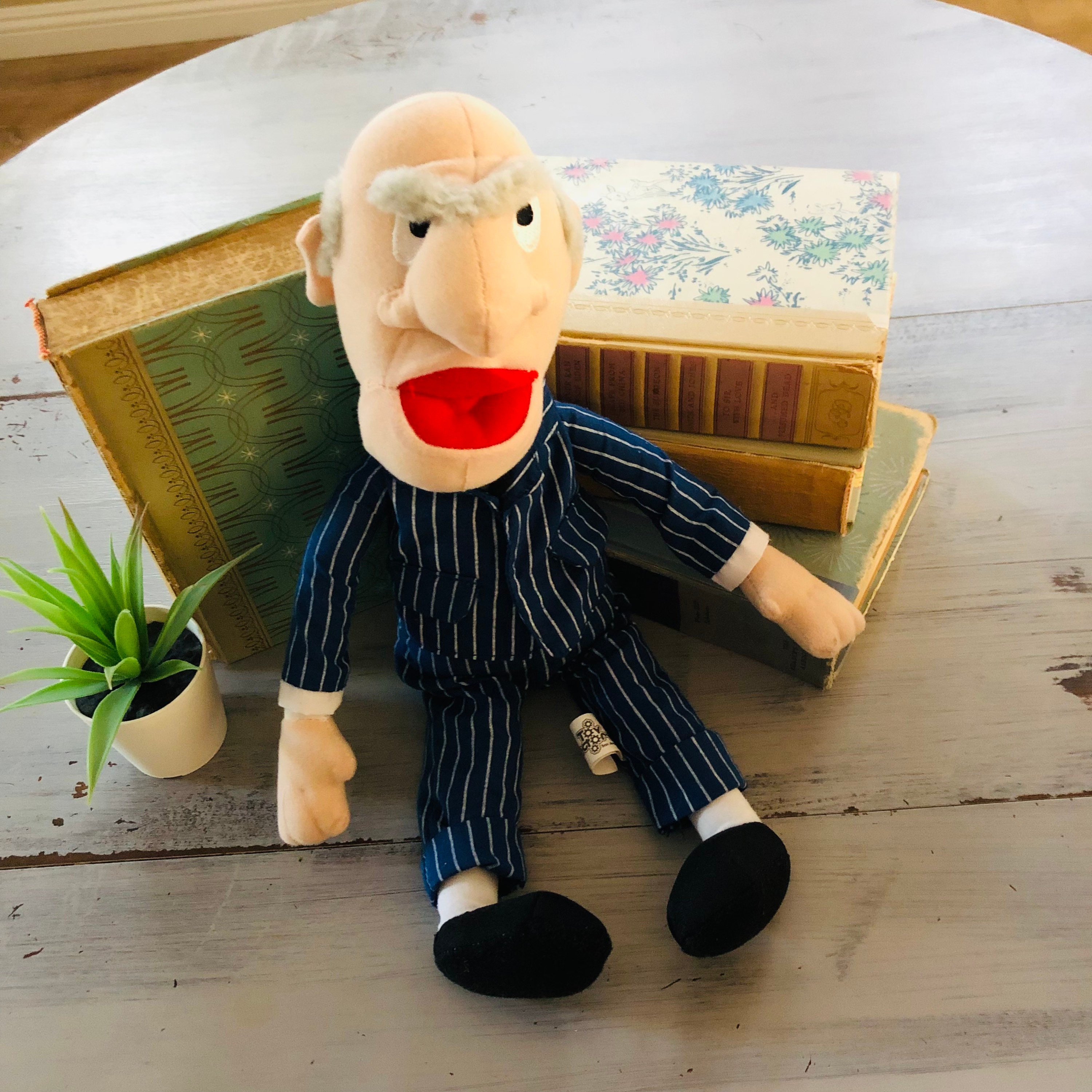 Vintage 2000's Statler Muppets Plush Retro Jim Henson - Etsy