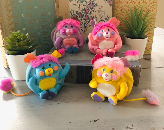Vintage 1980's Pocket Popples P.C. Pretty Bit Potato Chip Party Popple ...