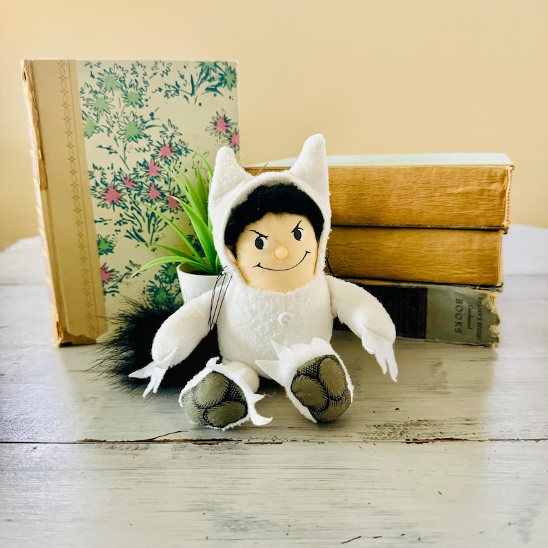 Vintage 2000's Where the Wild Things Are Max Plush Mini Retro Max in Pj ...
