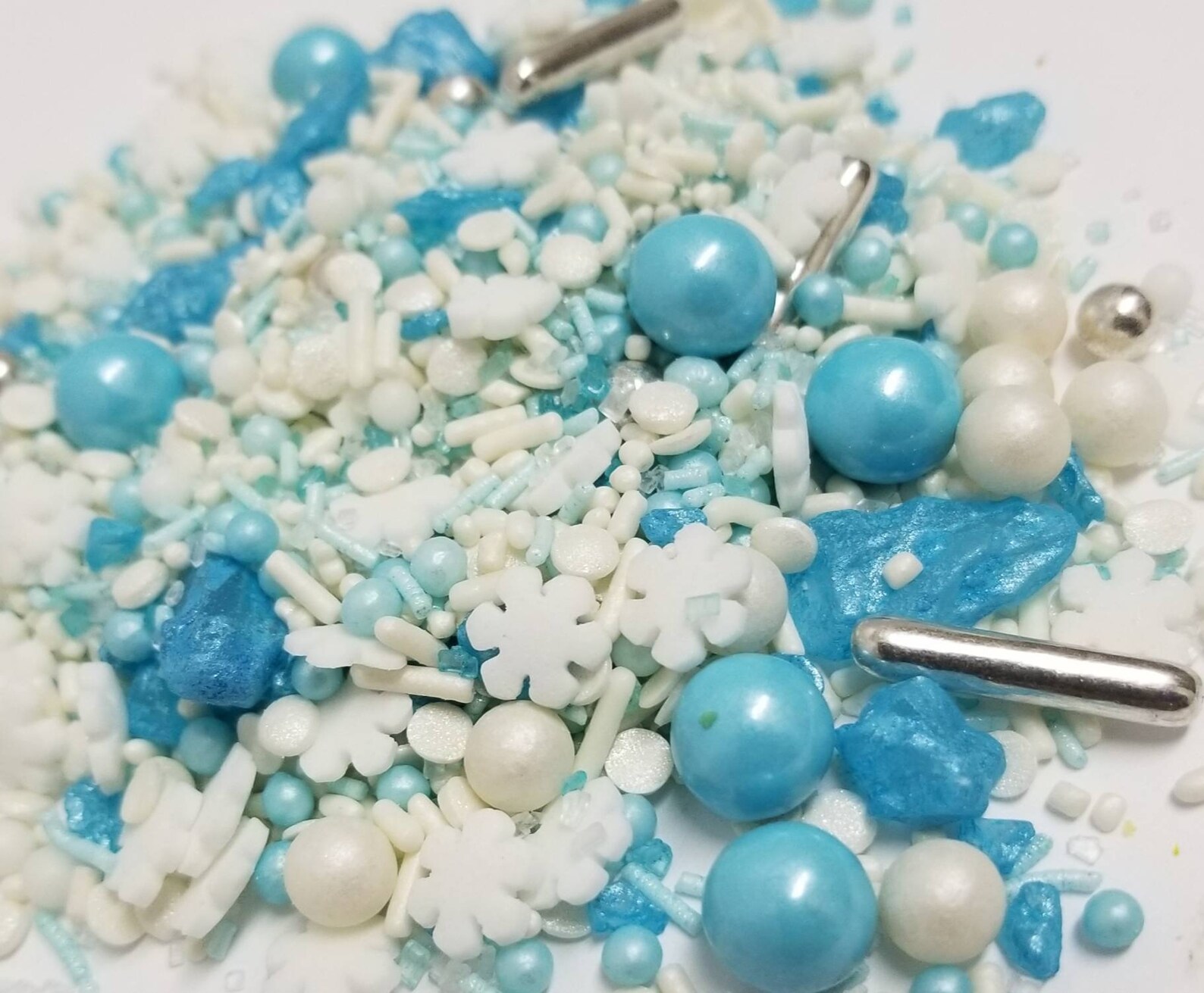 Winter Snowflake Sprinkles - Etsy