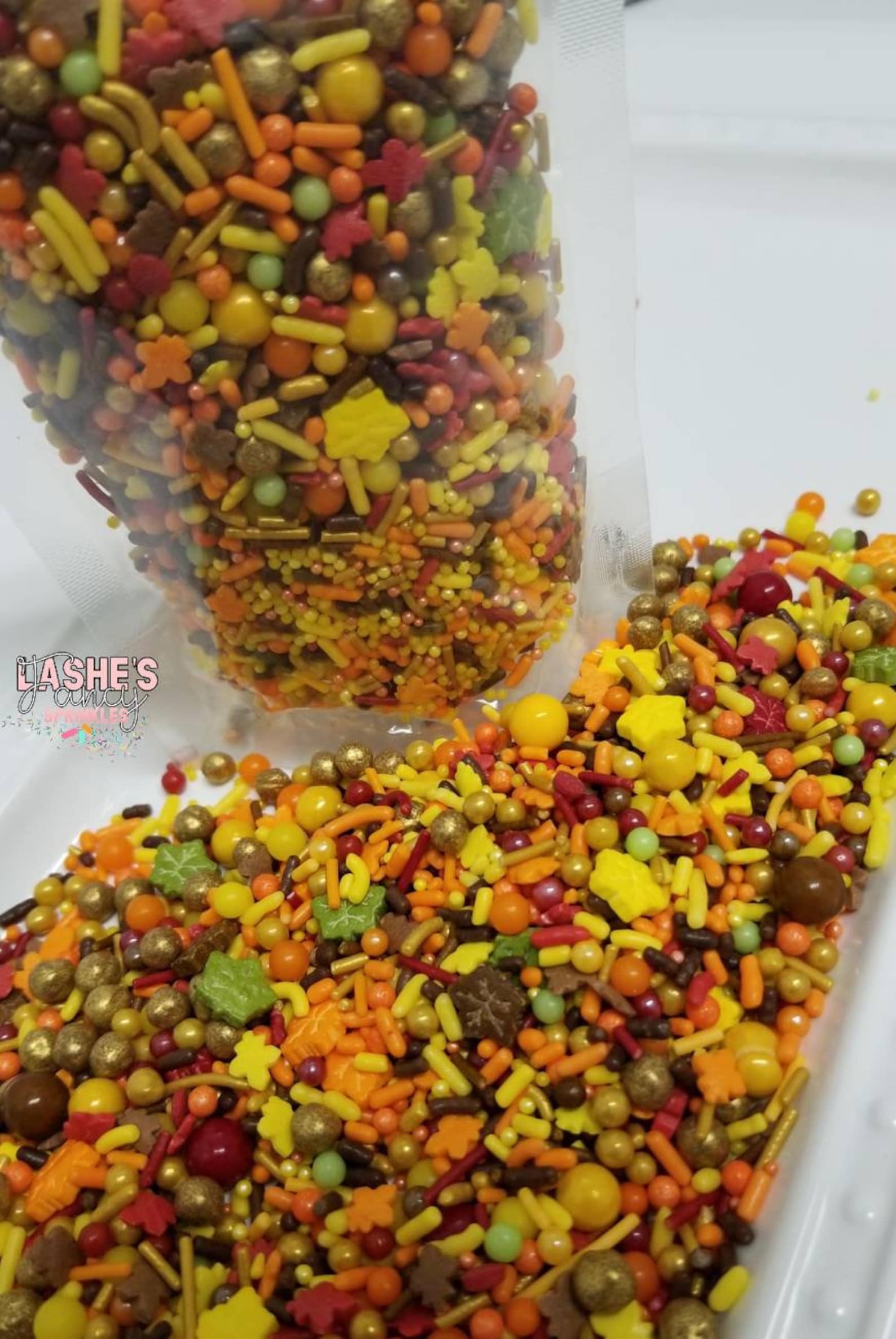 Fall Foliage Sprinkle Mix - Etsy