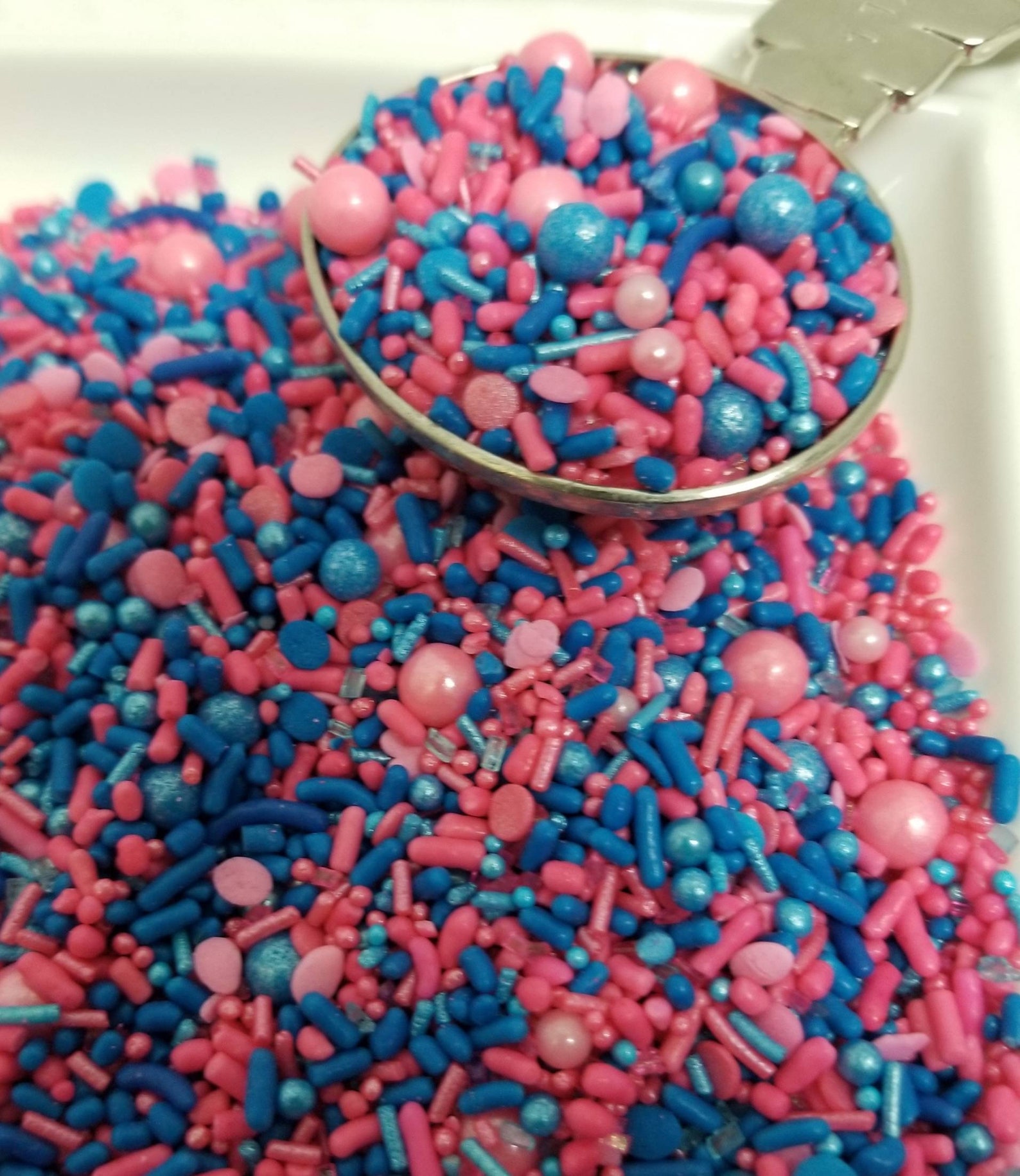 Pink and Blue Sprinkle Mix | Etsy