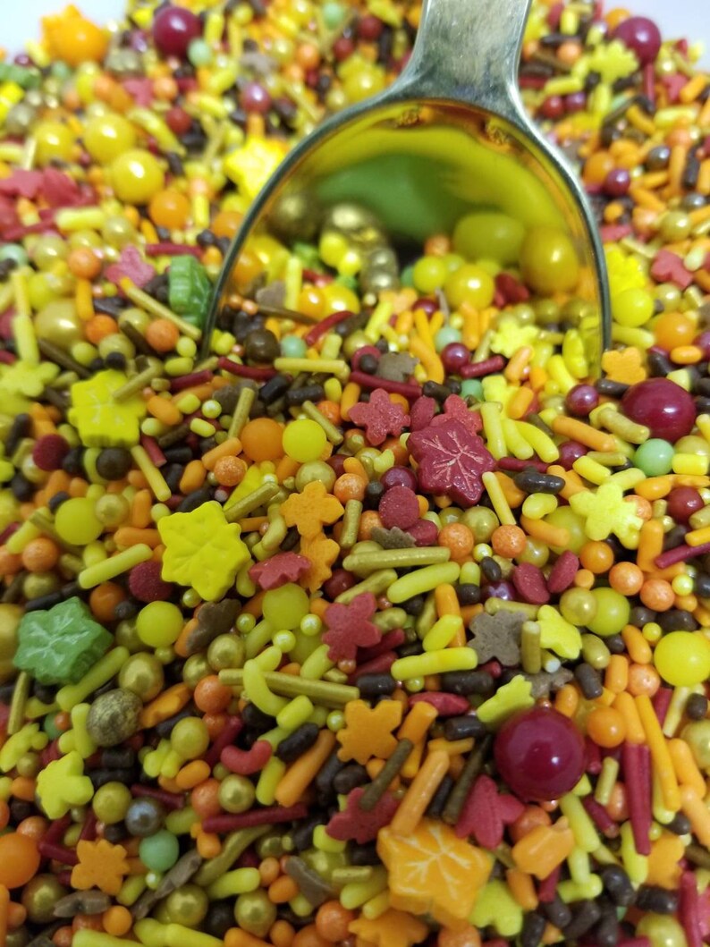 Fall Foliage Sprinkle Mix - Etsy