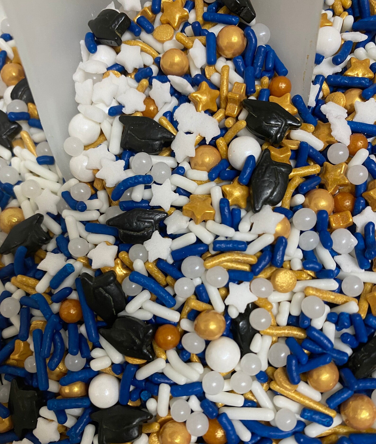Royal Blue and Gold Graduation Sprinkles - Etsy