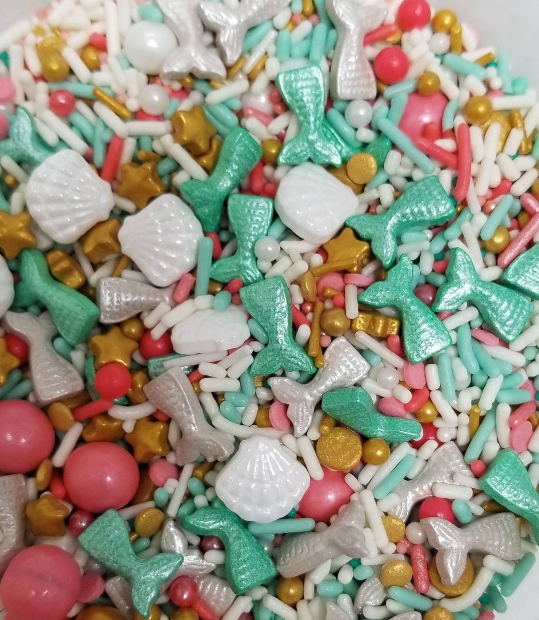 Coral Sea Mermaid Sprinkle Mix - Etsy