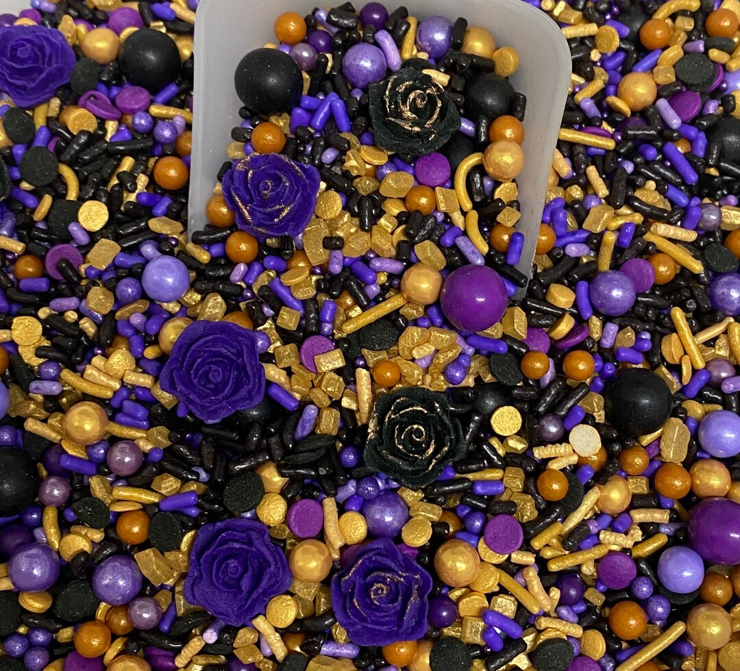 Purple Rain Sprinkle Mix - Etsy
