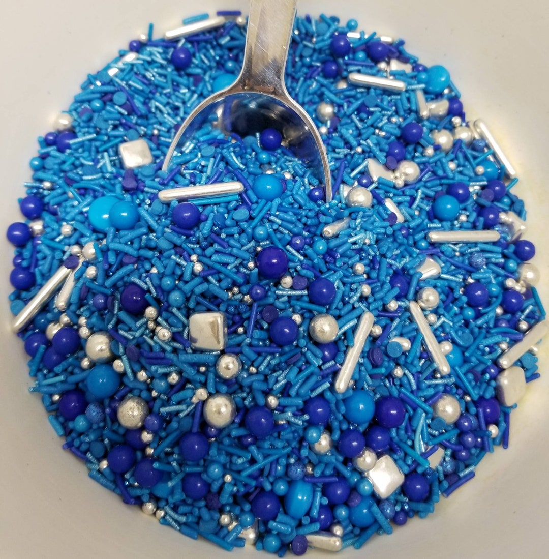 Misty Blue Sprinkle Mix - Etsy