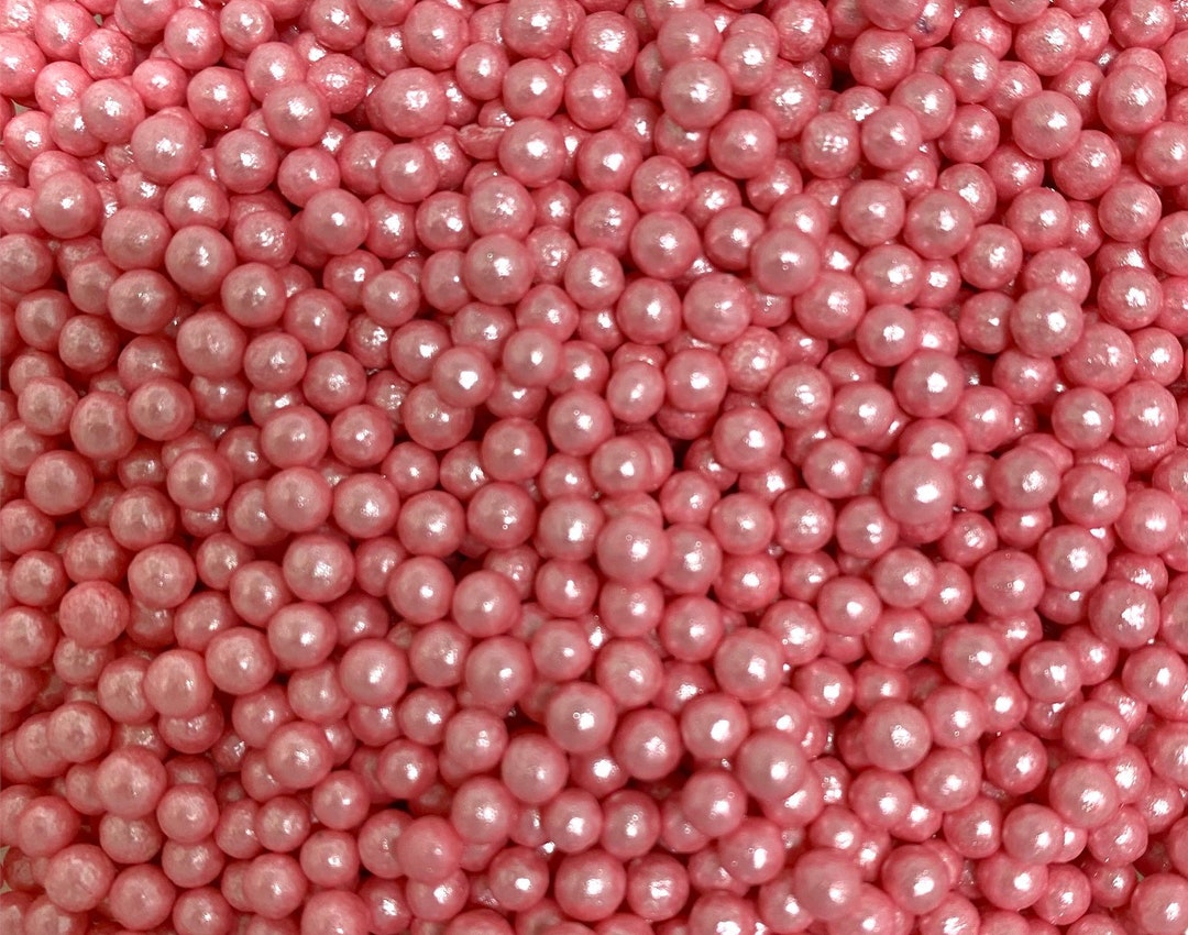 Light Pink Sugar Pearls 3mm - Etsy