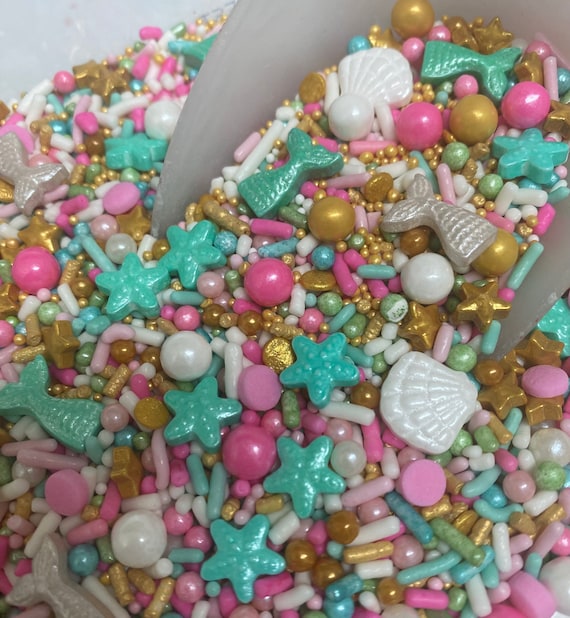 Sea Escape Mermaid Sprinkle Mix | Etsy