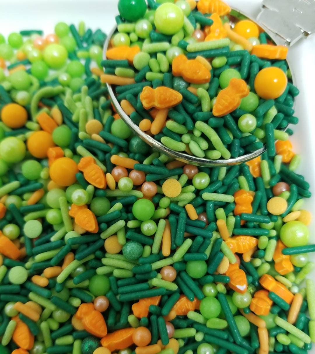 Carrot Garden Easter Sprinkle Mix - Etsy